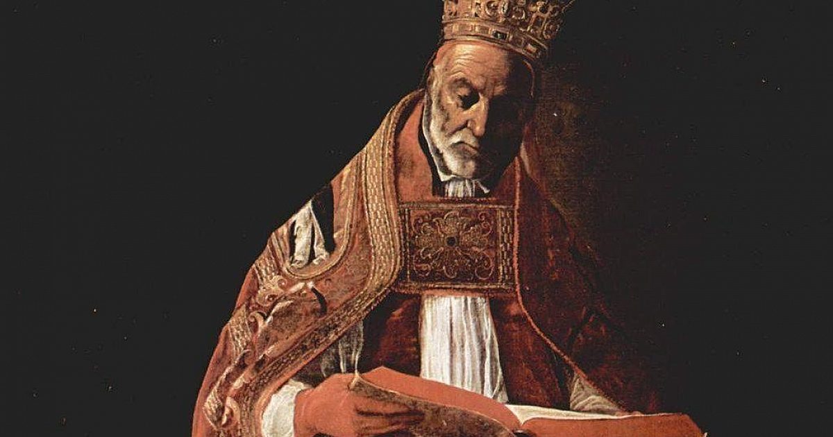 De heilige paus Gregorius,… | Mijn Onbevlekt Hart zal triomferen