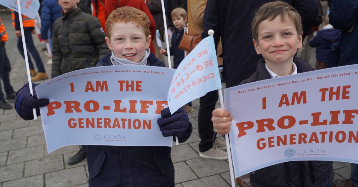 March for Life in Brussels | TFP Student Action Europe